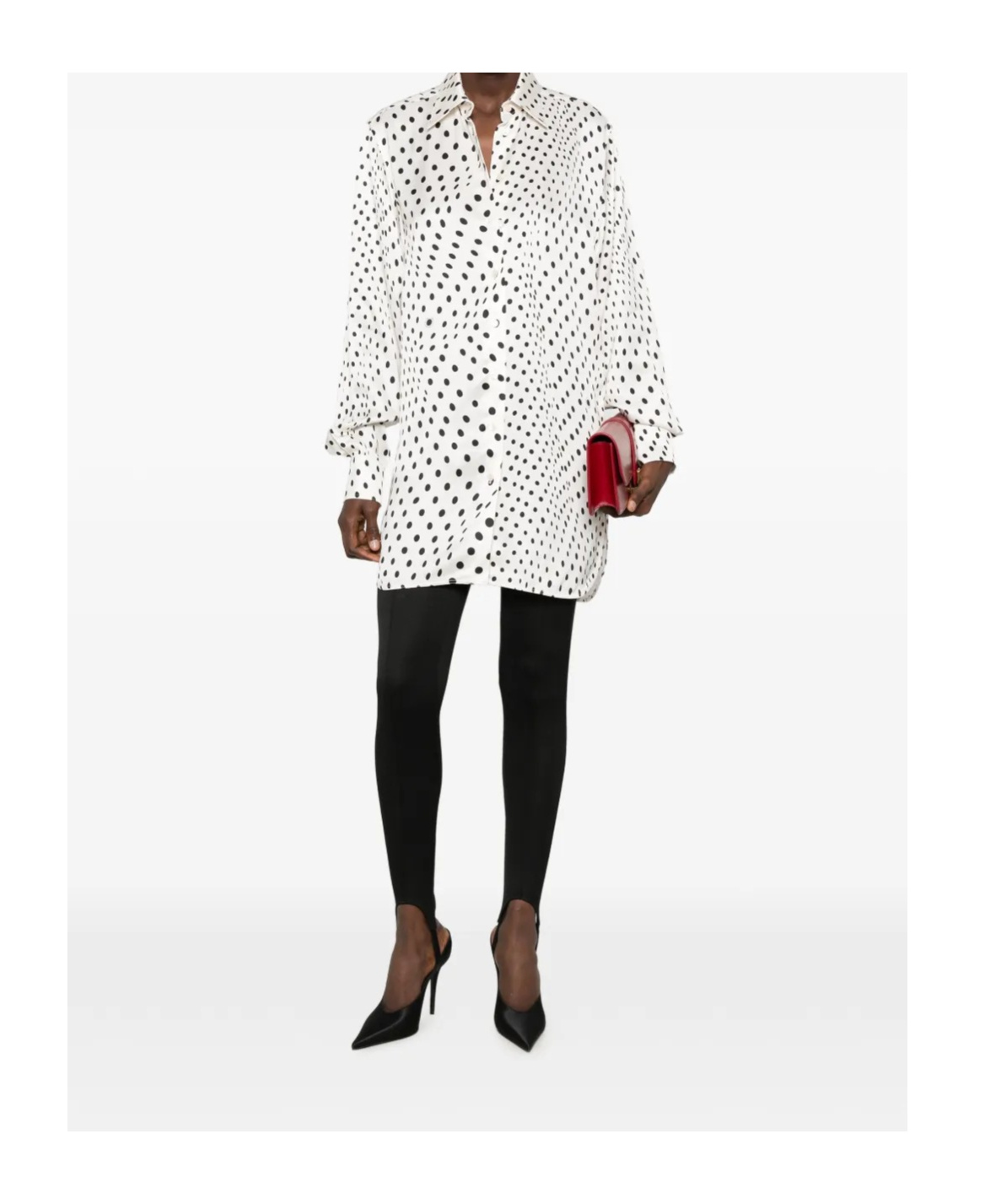 STELLA MCCARTNEY polka-dot long-sleeve shirt